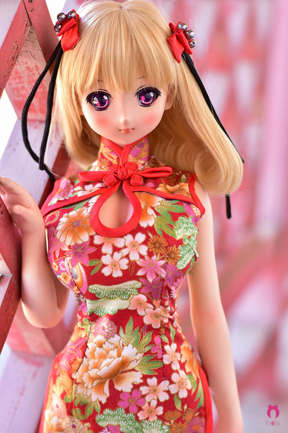 62cm Evoke 1 3 Sexy Sdf Silicone Doll Jamie Chinese Cheongsam Large